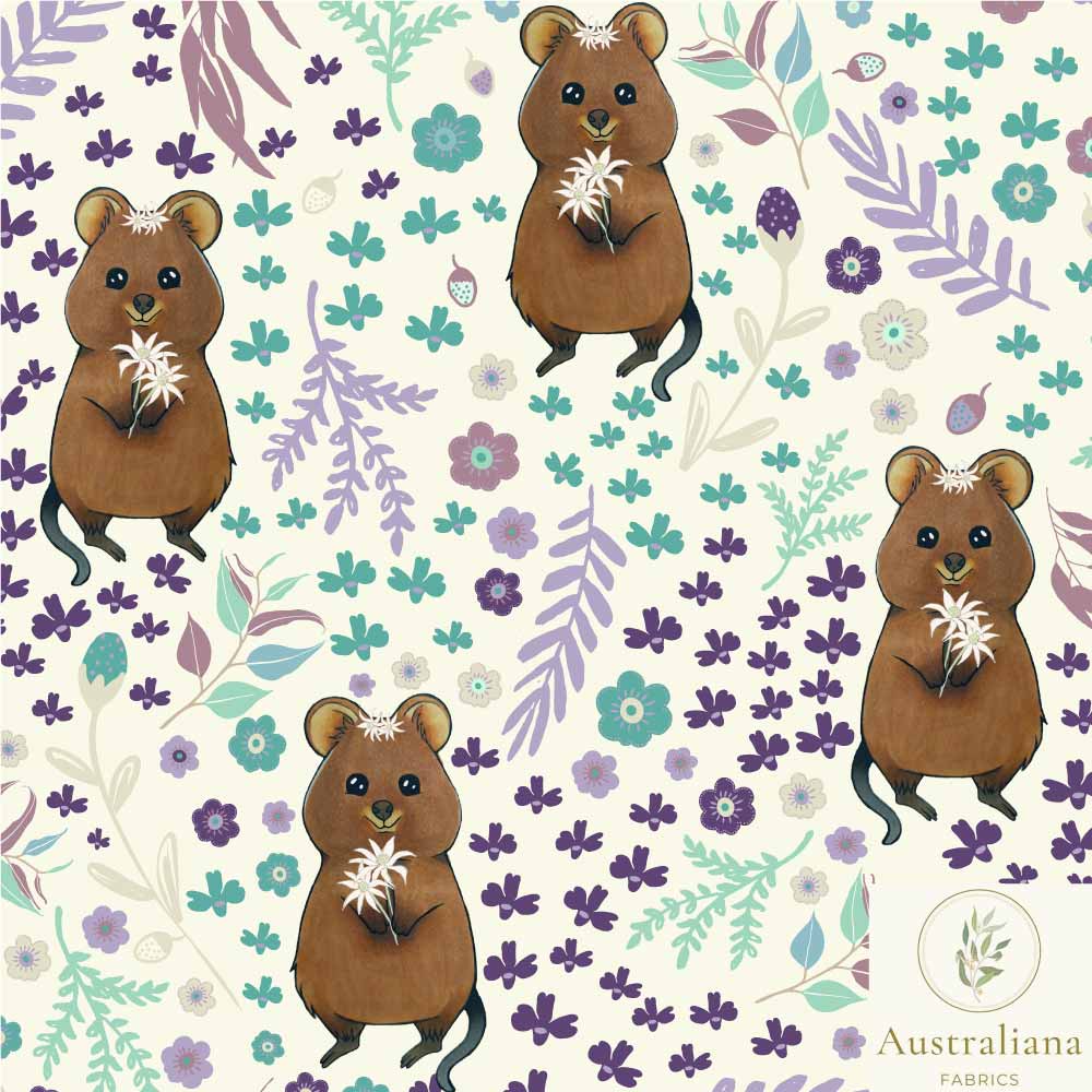 Sweet Quokka – Australiana Fabrics