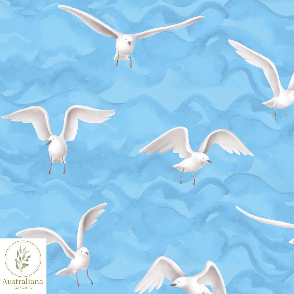 Seagull Fabric – Australiana Fabrics