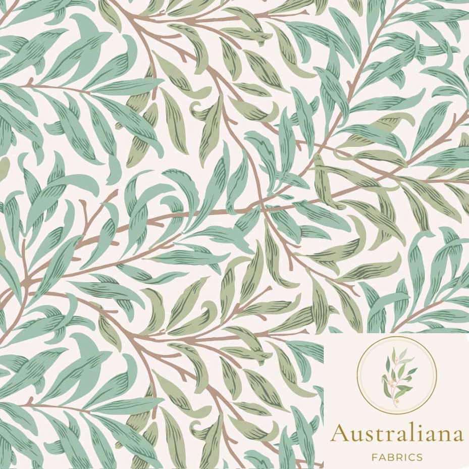 Willow Bough Traditional William Morris – Australiana Fabrics